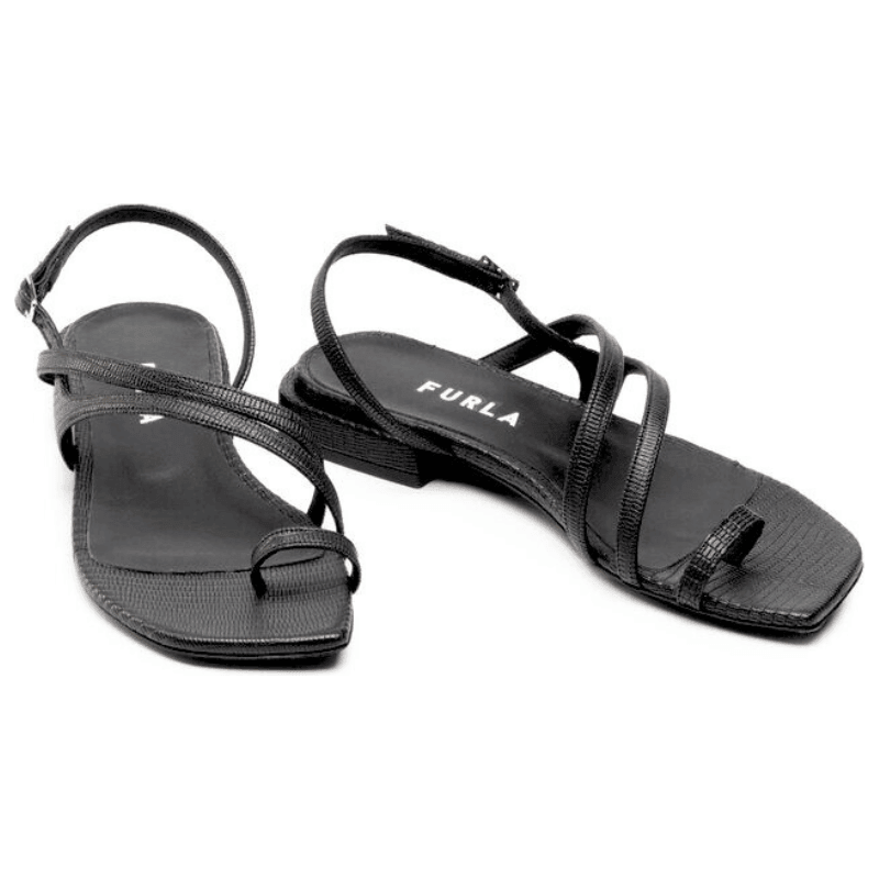 Furla Women's Armonia Sandals - Nero – AUSOUTLET.com.au