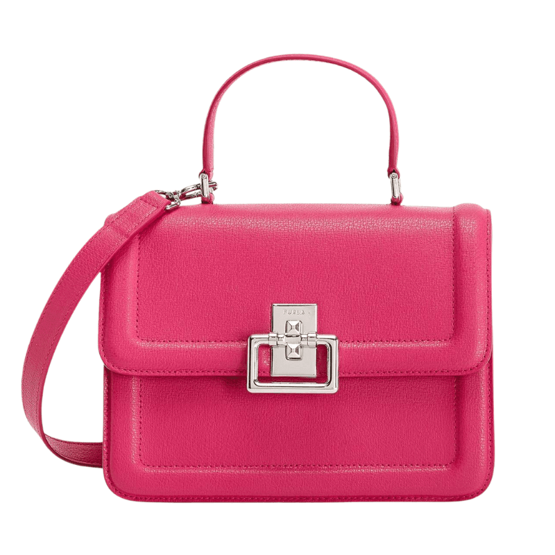 Furla Villa Small Top Handle Bag- Peonia Fuxia – AUSOUTLET.com.au
