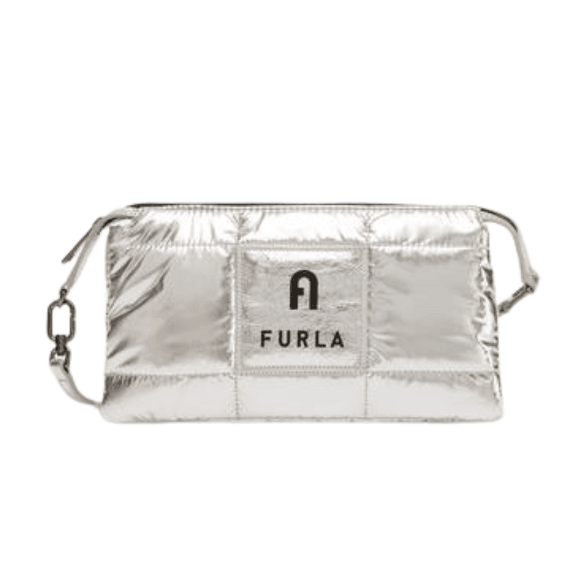 Furla Piuma Mini Shoulder Bag - Silver – AUSOUTLET.com.au
