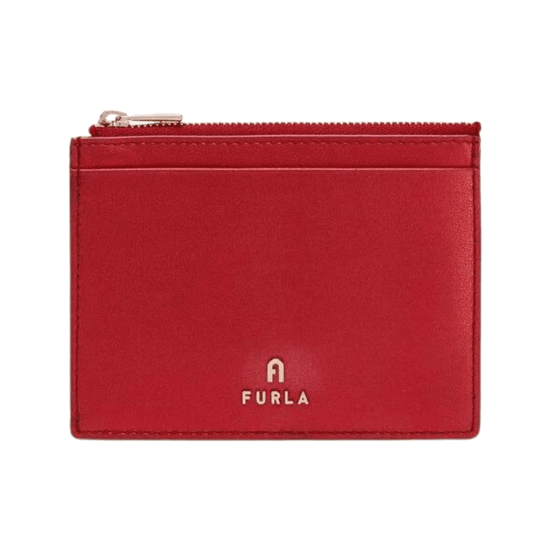 Furla Camelia Large Card Case - Rosso Veneziano – AUSOUTLET.com.au