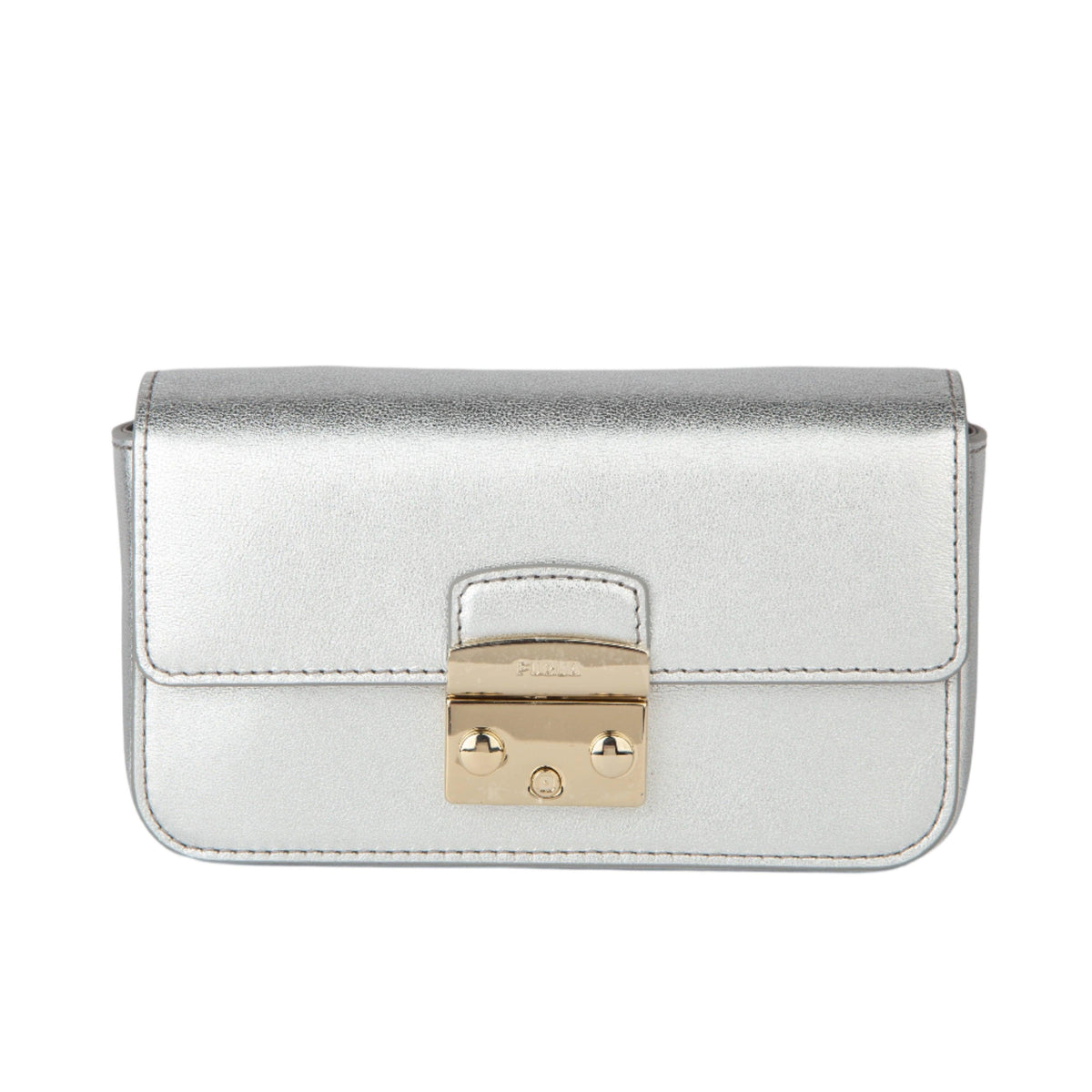 Furla Mini Crossbody Metropolis - Uni Color Silver – AUSOUTLET.com.au
