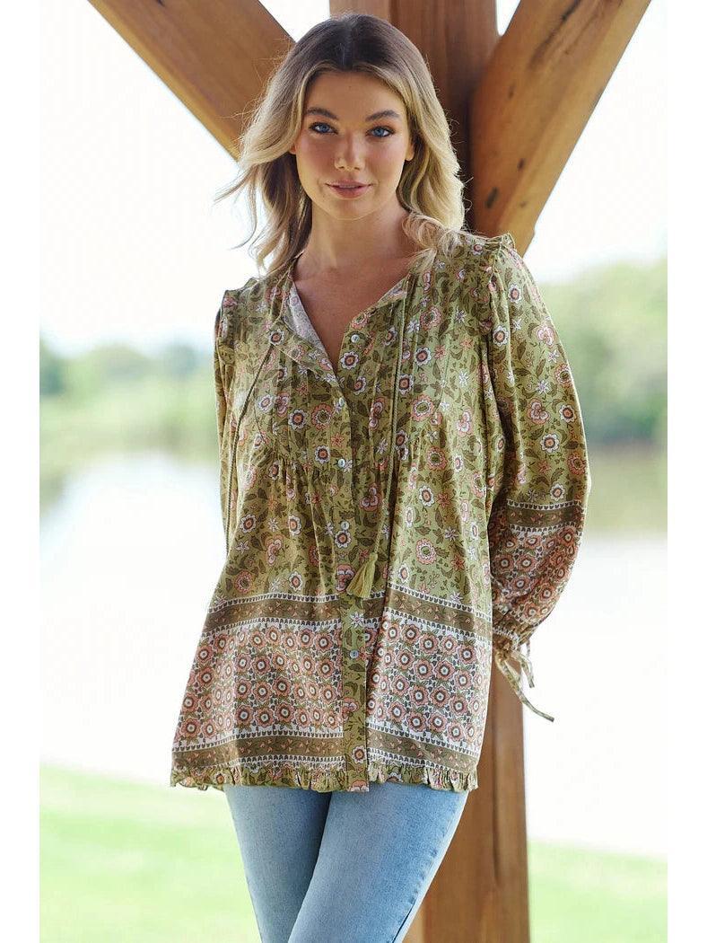 JAASE PLUS Sofias Print Aries Blouse – AUSOUTLET.com.au