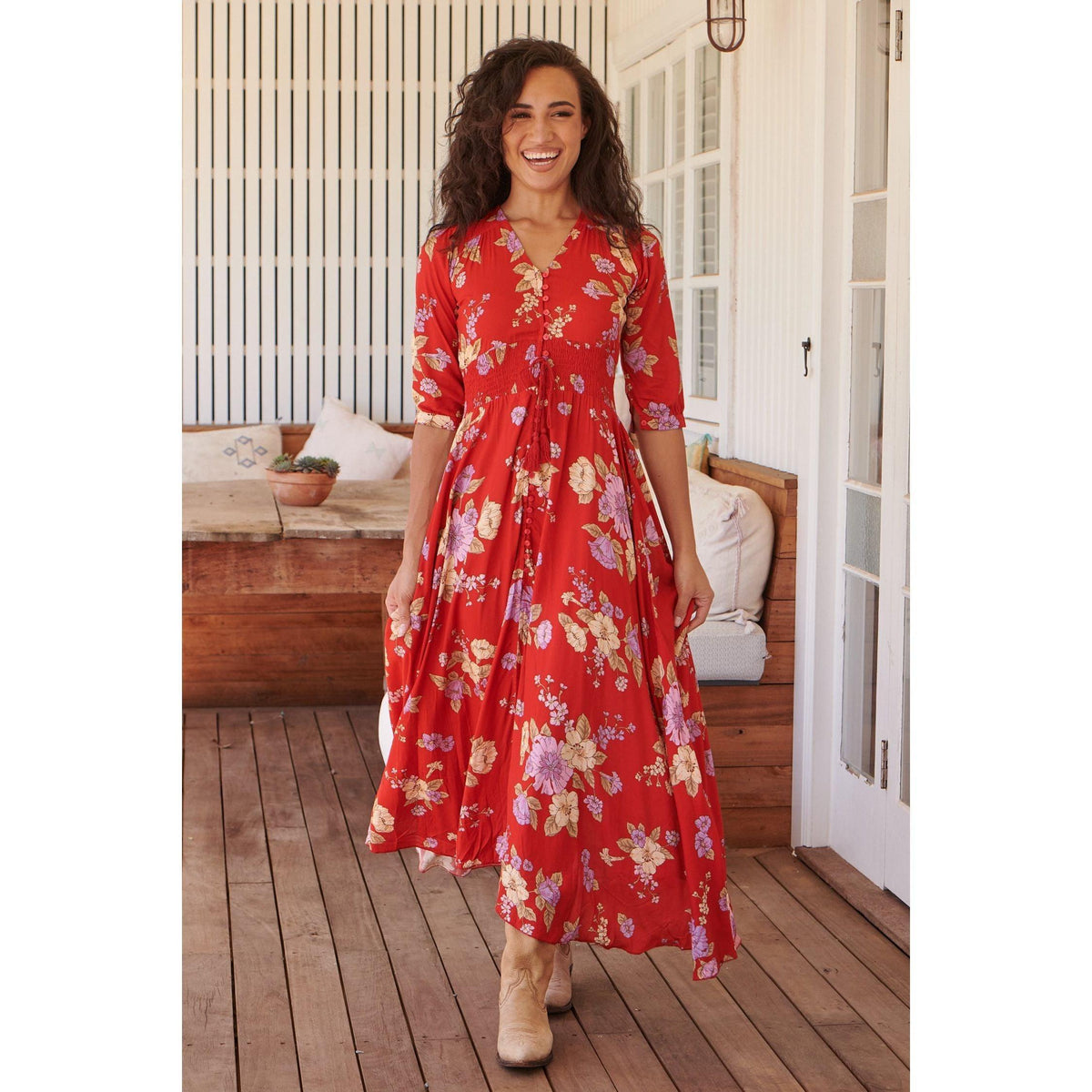 JAASE Aiko Indiana Maxi Dress – AUSOUTLET.com.au
