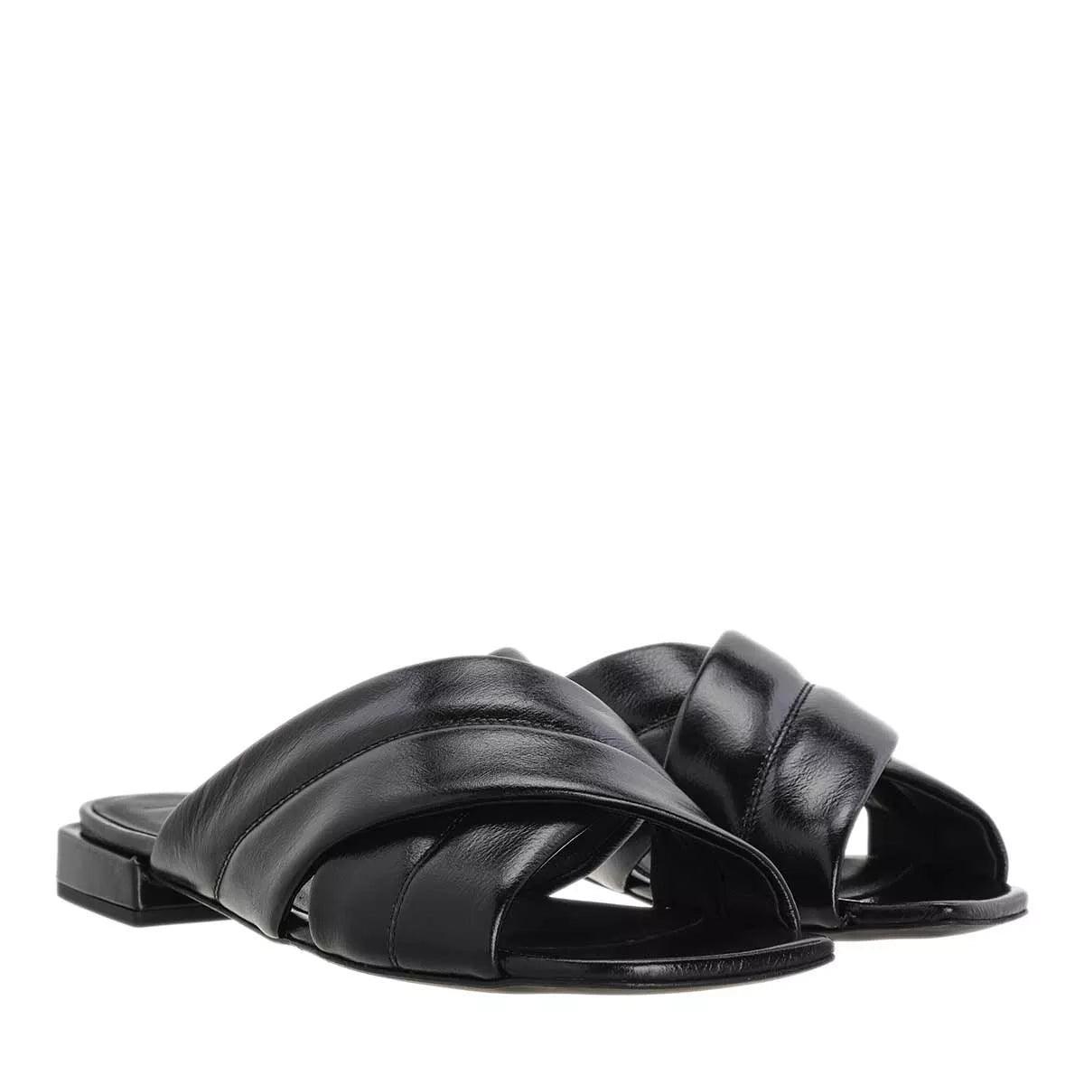 Furla Women's Cross Mule Sandals - Nero – AUSOUTLET.com.au