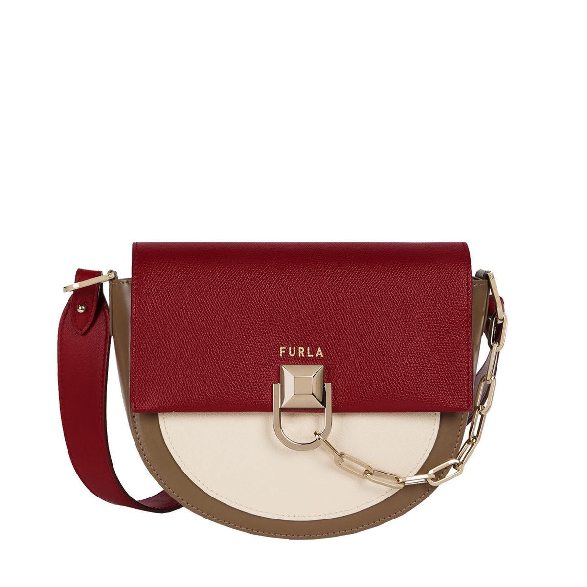 Furla Miss Mimi Mini Crossbody - Ciliegia Pergamena Fango – AUSOUTLET ...