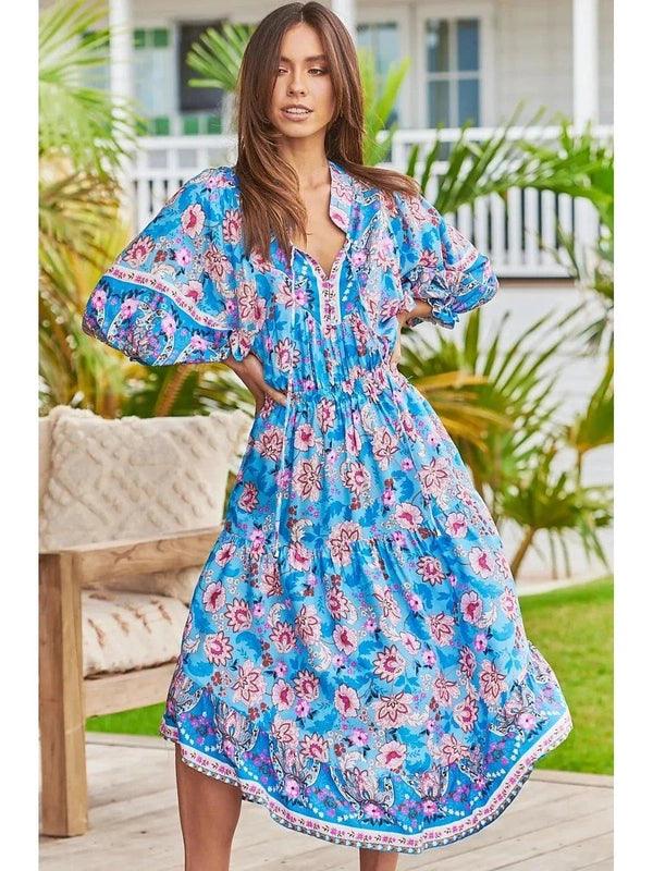 JAASE Keilani Print Jasmine Midi Dress – AUSOUTLET.com.au